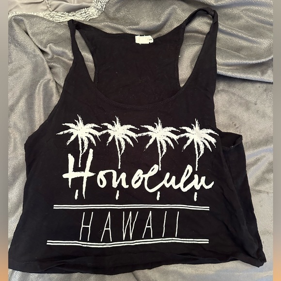 Garage | Tops | Graphic Cropped Tank | Poshmark